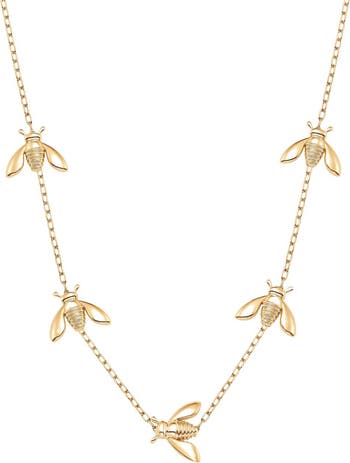 Sara Weinstock Queen Bee Station Link Necklace | Nordstrom
