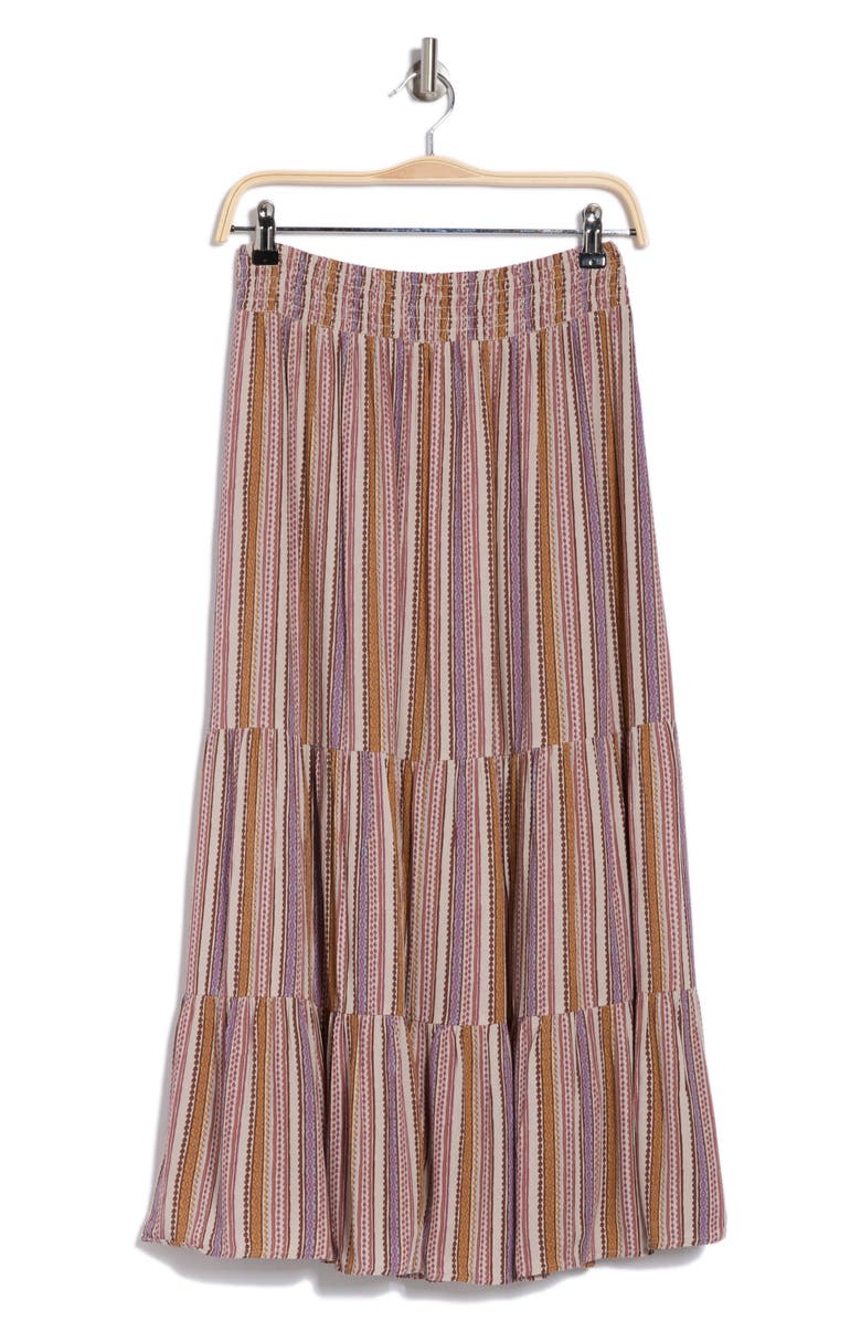 DR2 by Daniel Rainn Smocked Tiered Maxi Skirt | Nordstromrack