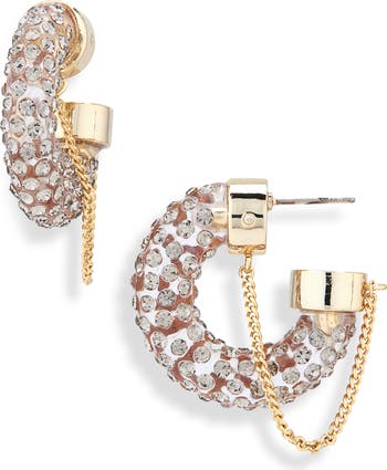 DEMARSON Mini Miley Hoop Earrings | Nordstrom