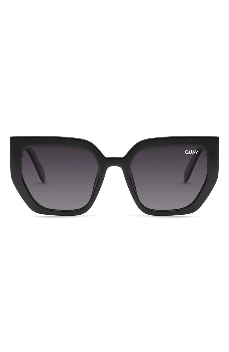 QUAY Contoured 54mm Polarized Cat Eye Sunglasses | Nordstromrack