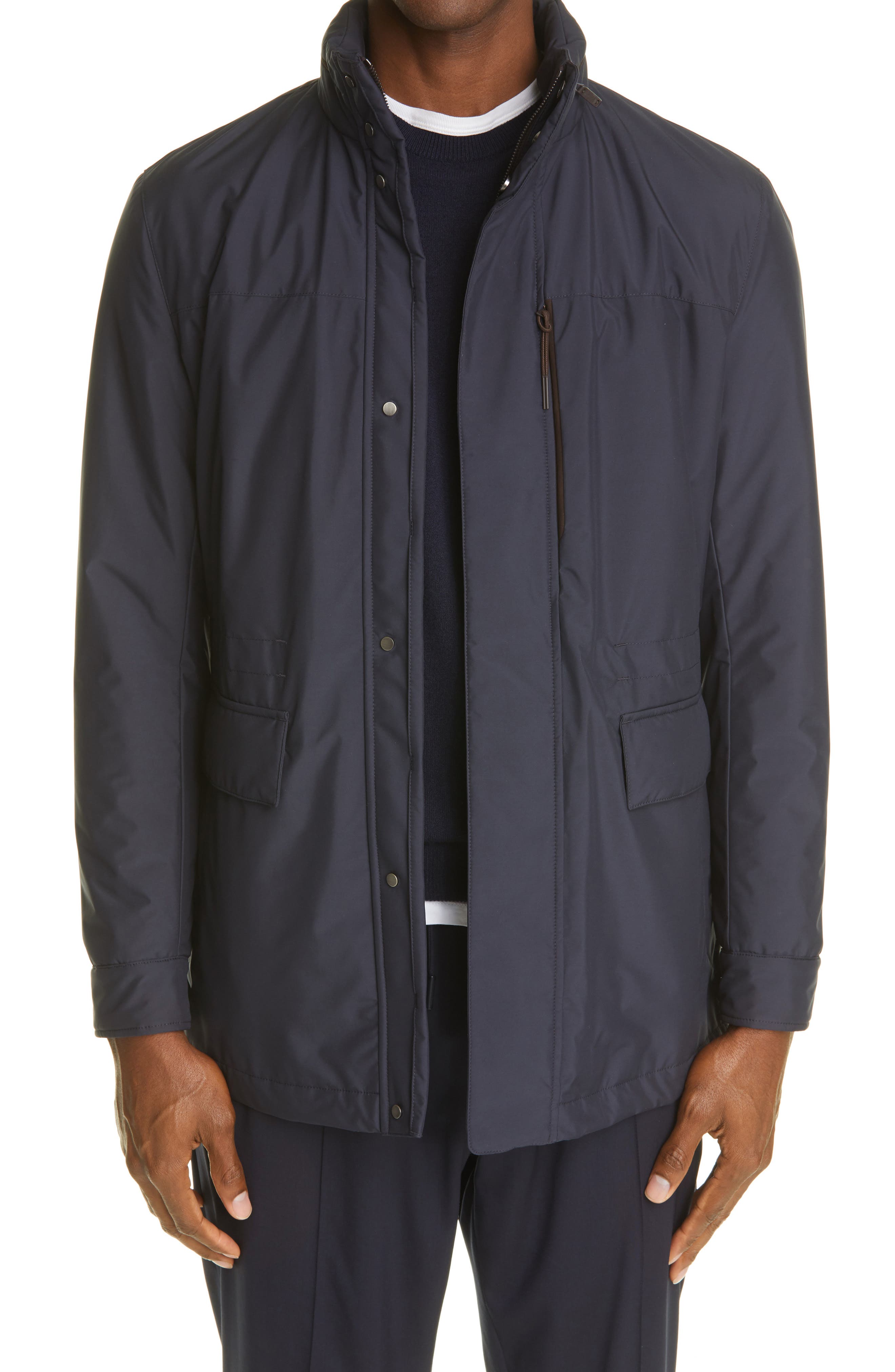 Stratos Hooded Water Repellent Jacket (Men) | Nordstromrack
