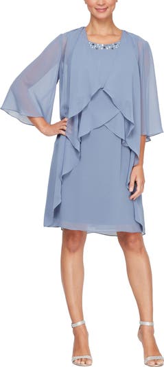 SLNY Short Jacket & Dress Set | Nordstromrack