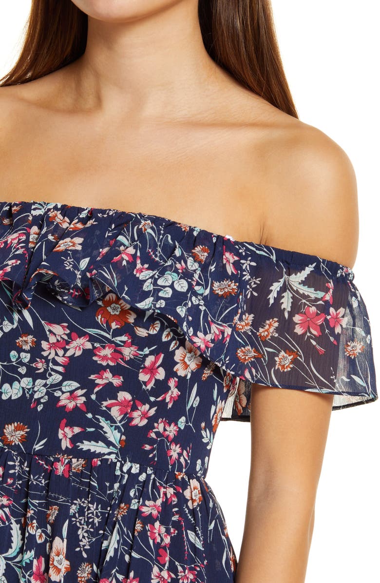 Lulus My Favorite Off the Shoulder Minidress | Nordstromrack
