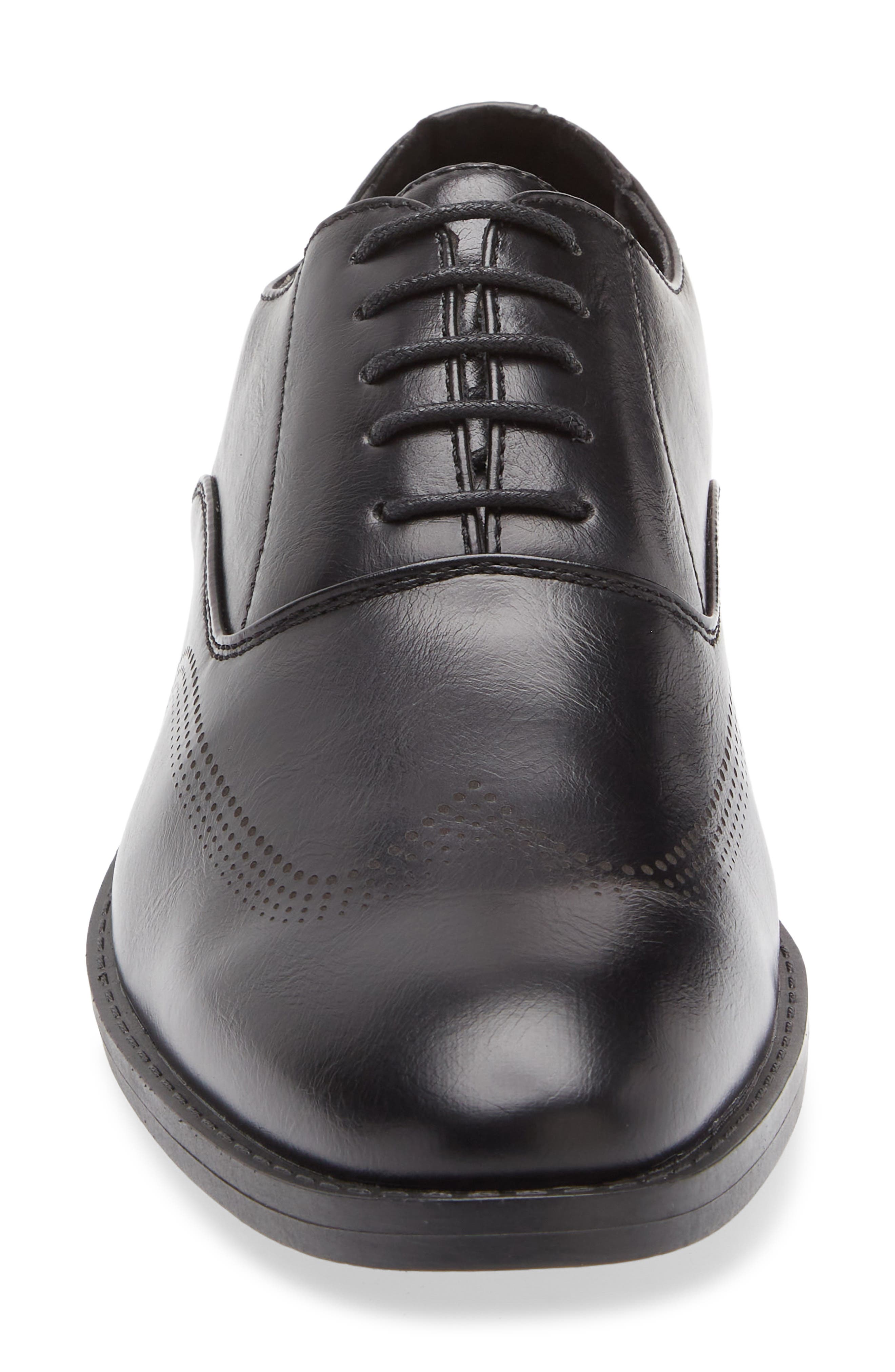 GEOFFREY BEENE Faux Leather Oxford (Men) | Nordstromrack