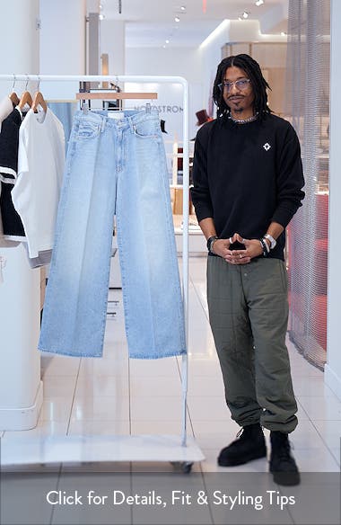 MOTHER The Ditcher Roller Skimp Wide Leg Jeans | Nordstrom