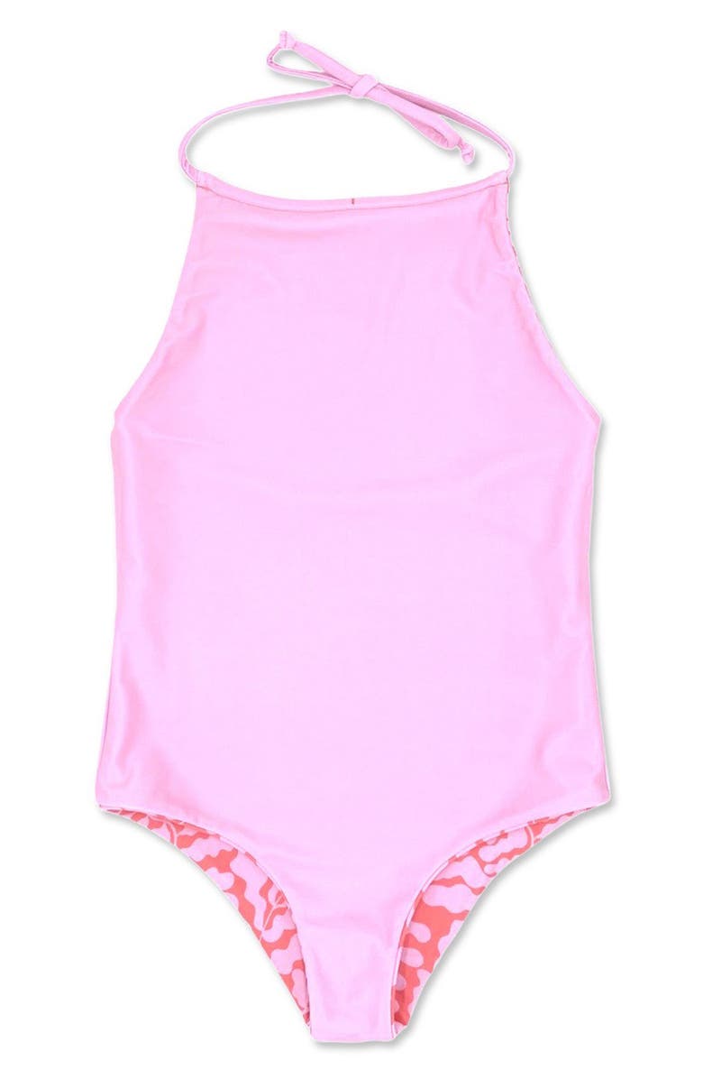 Feather 4 Arrow Kids' Riviera Reversible Halter One-Piece Swimsuit ...
