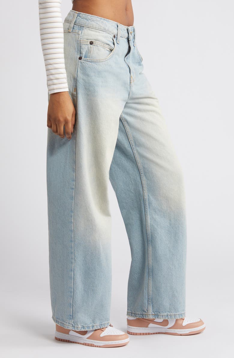 BDG Urban Outfitters Jaya Summer Bleached Out Wide Leg Jeans ...