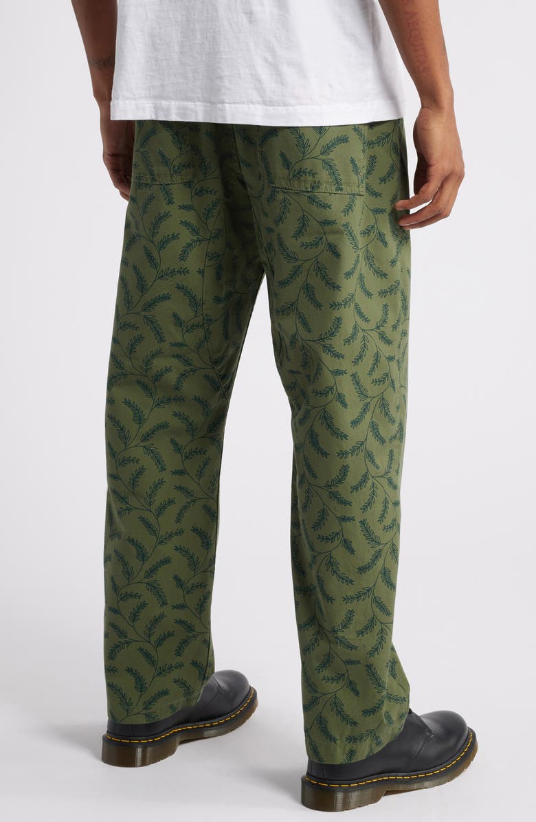 Service Works Branch Print Cotton Twill Chef Pants | Nordstromrack