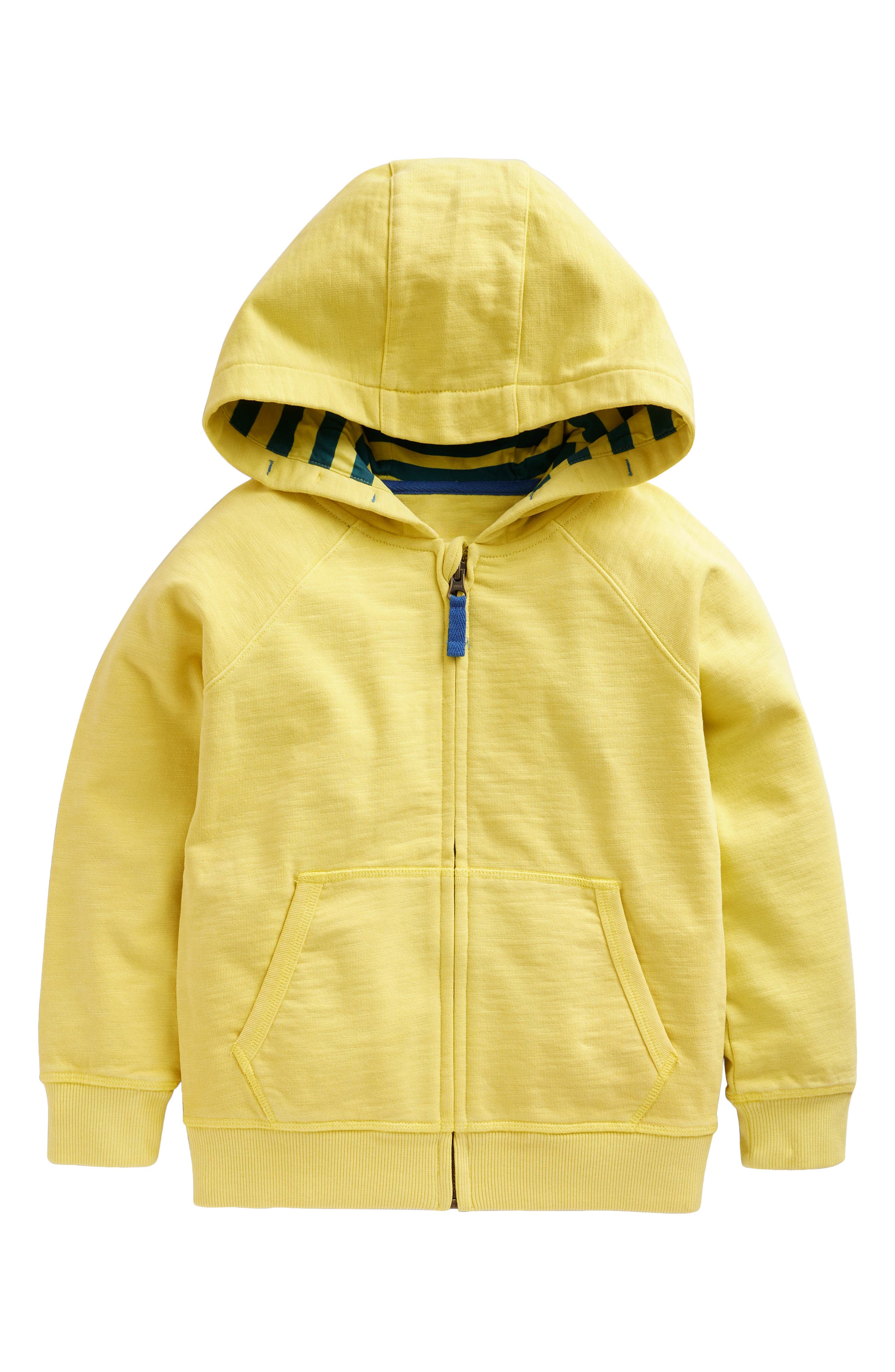 Mini Boden Kids' Cotton Zip-Up Hoodie | Nordstromrack