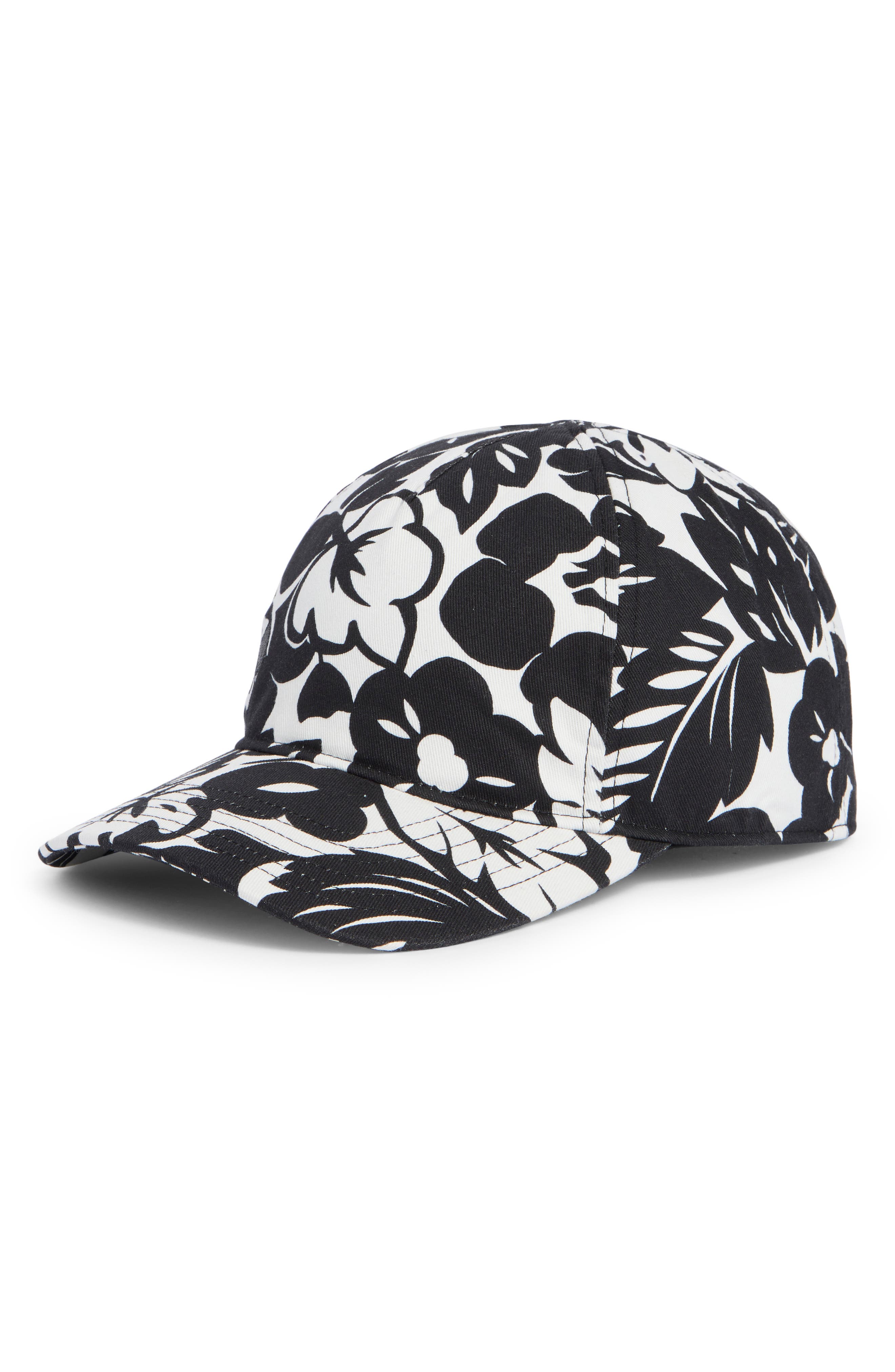 Kate Spade New York tropical foliage cotton baseball cap | Nordstromrack
