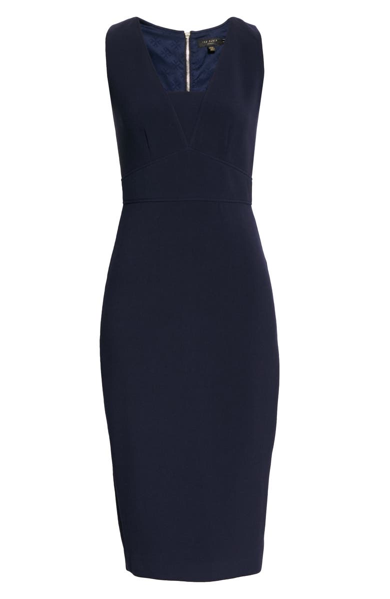 Ted Baker London Astrid Seam Detail Pencil Dress | Nordstromrack
