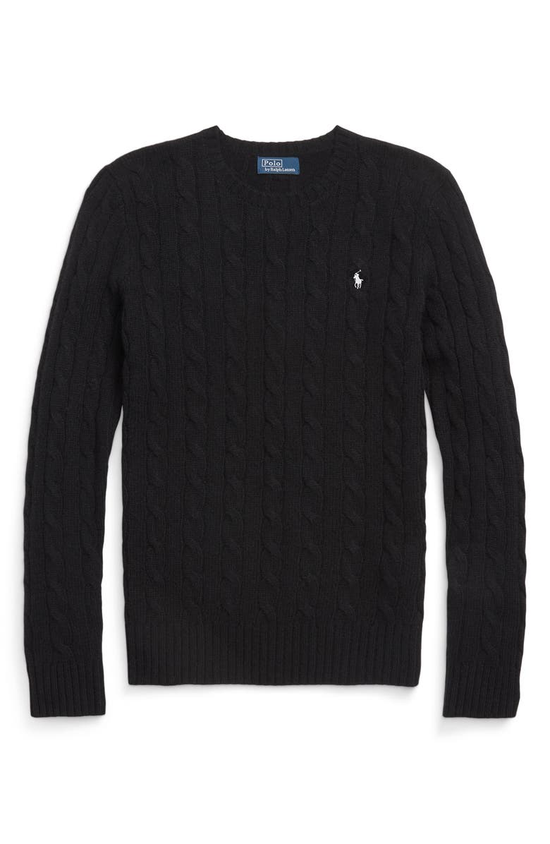 Polo Ralph Lauren Julianna Cable Stitch Wool & Cashmere Sweater ...