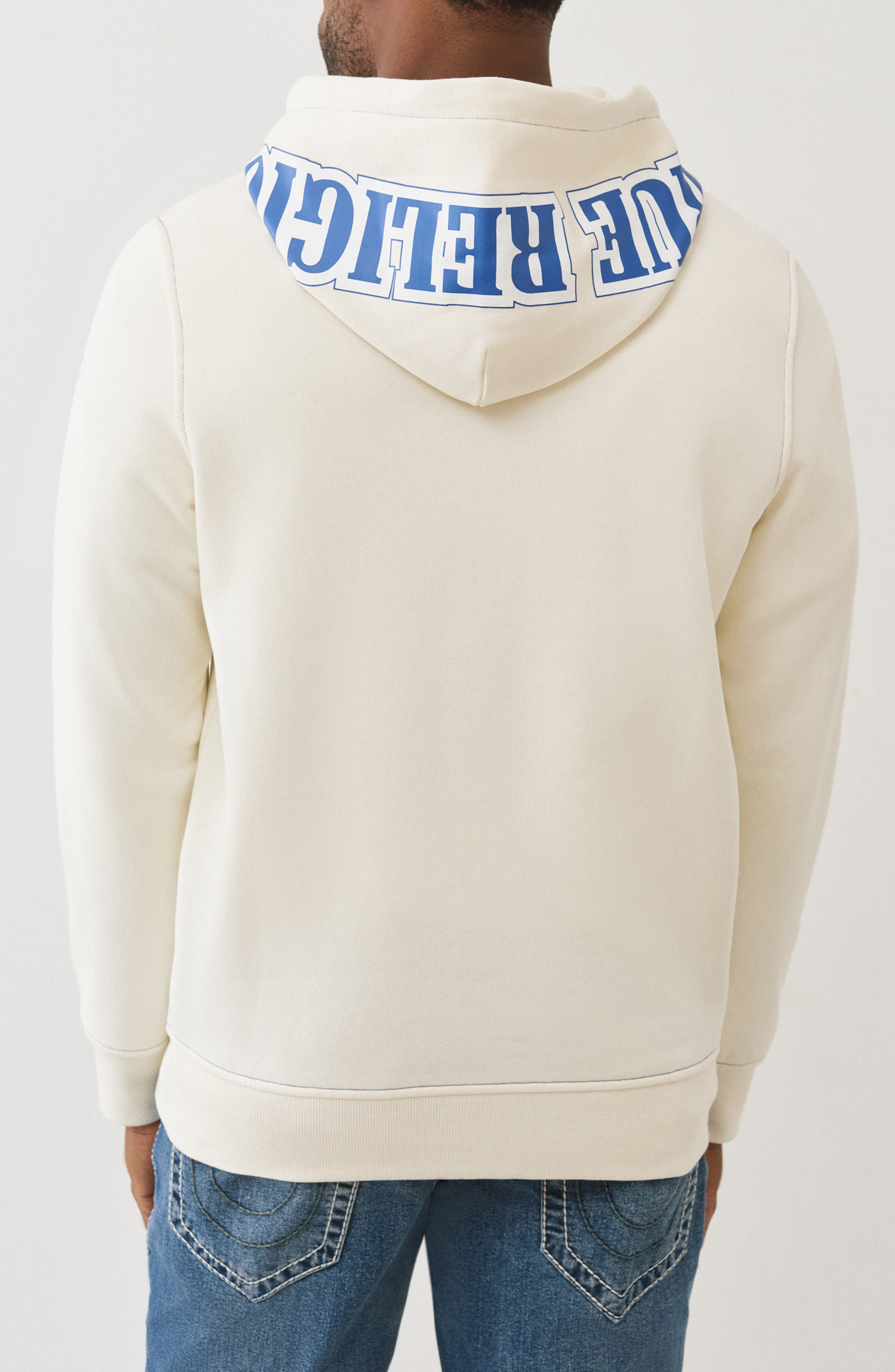 True Religion Buddha Icon Zip Hoodie | Nordstromrack