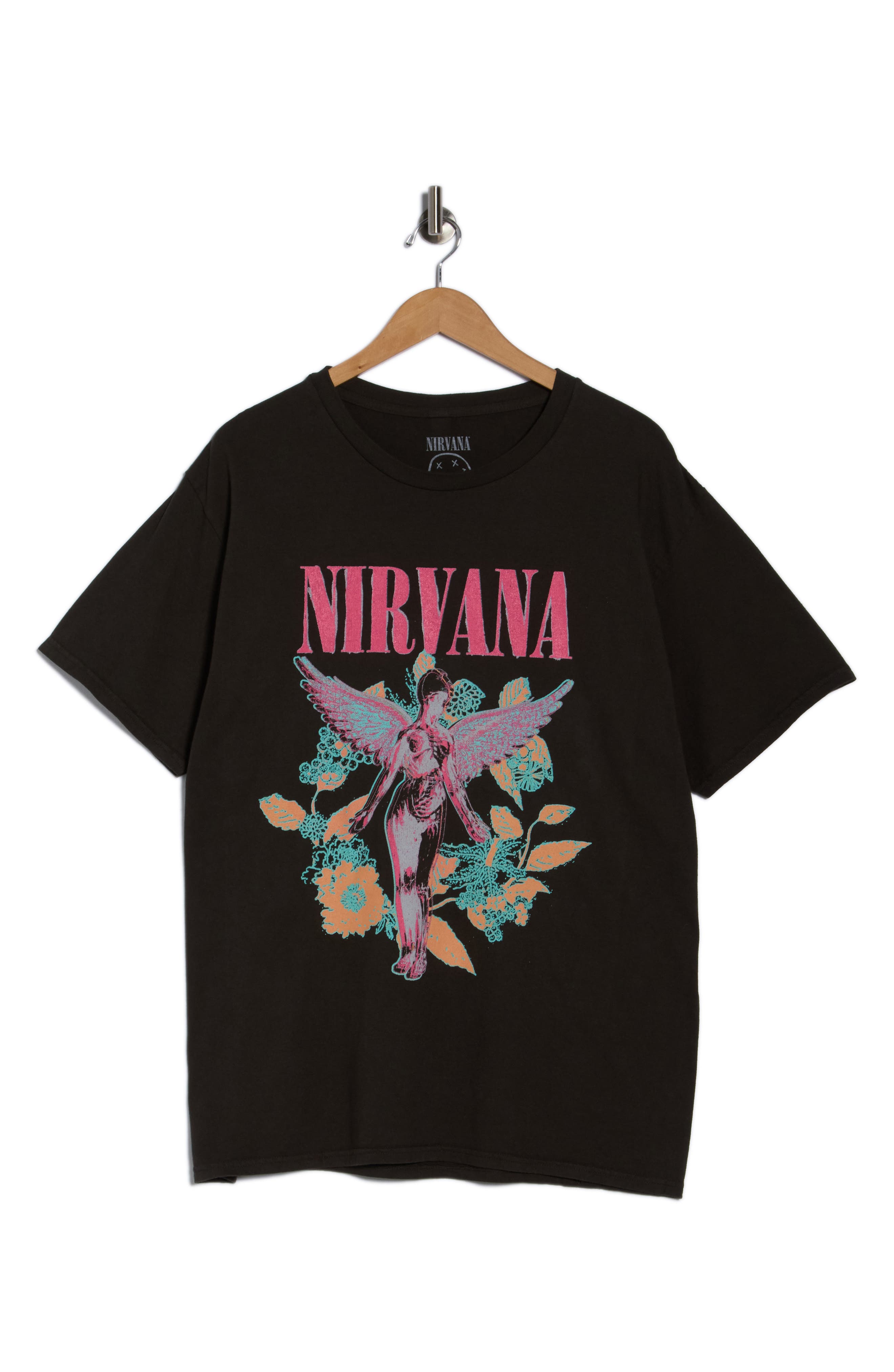 Merch Traffic Nirvana Logo Graphic T-Shirt | Nordstromrack