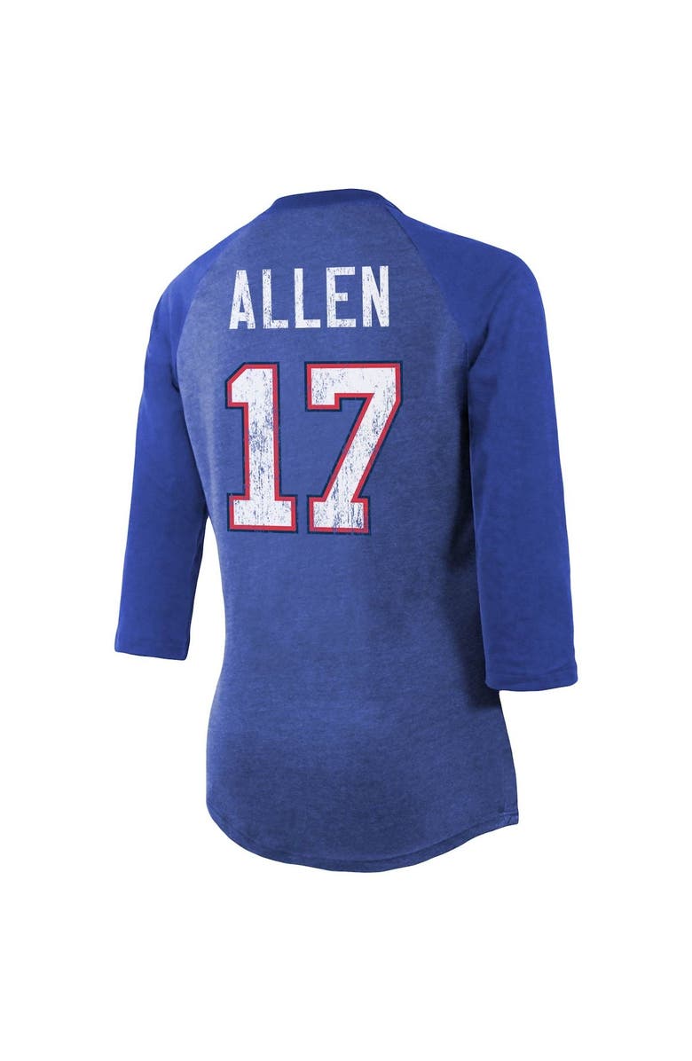 Majestic Threads Women's Majestic Threads Josh Allen Royal Buffalo ...