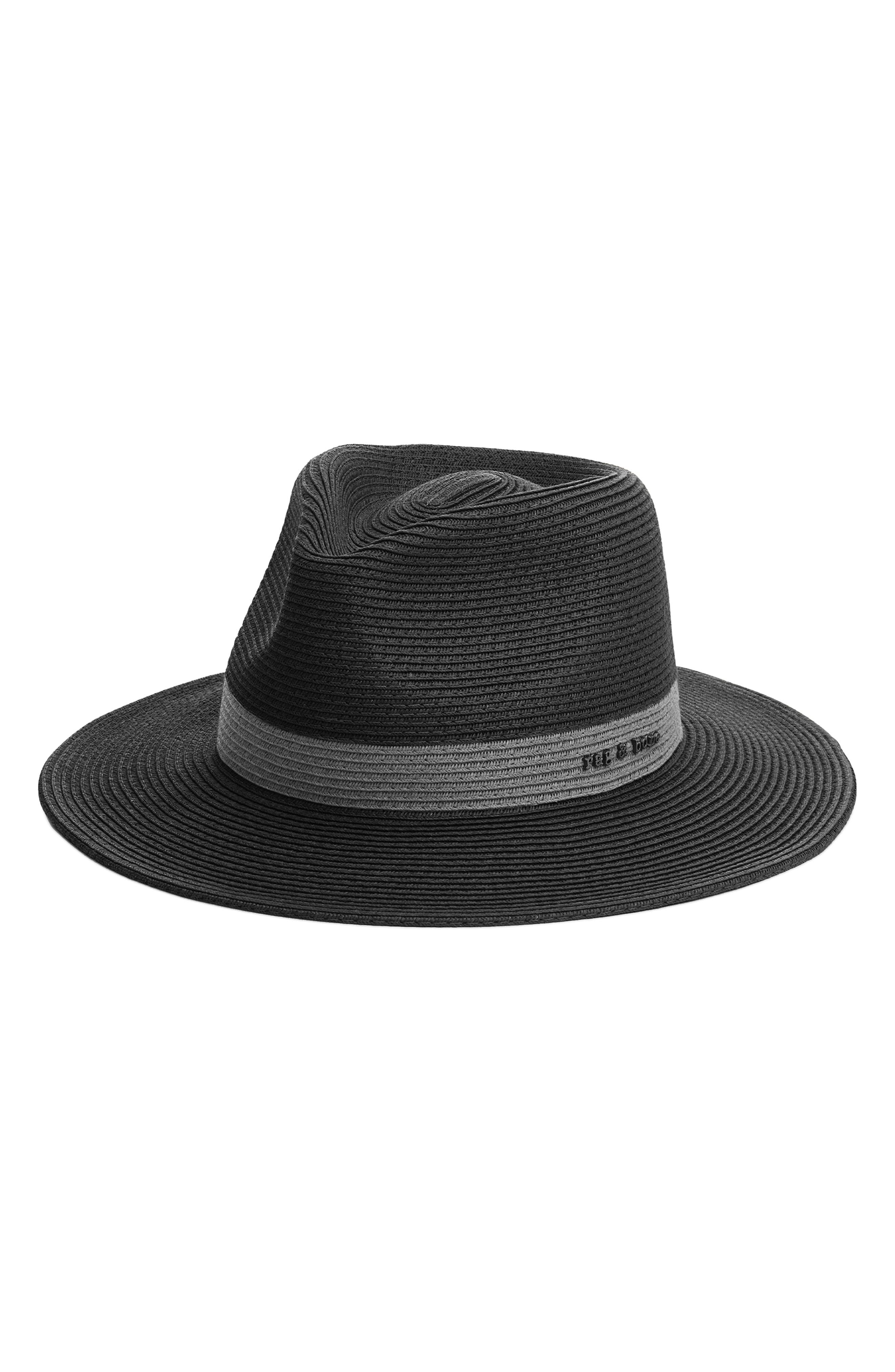 rag & bone City Straw Fedora | Nordstromrack
