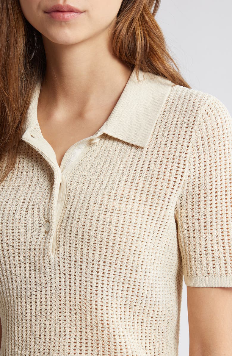 rag & bone Viola Knit Polo | Nordstromrack