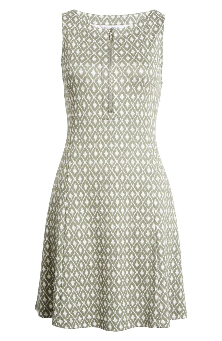 Tommy Bahama Darcy Diamond Cay Knit Half Zip Dress | Nordstromrack