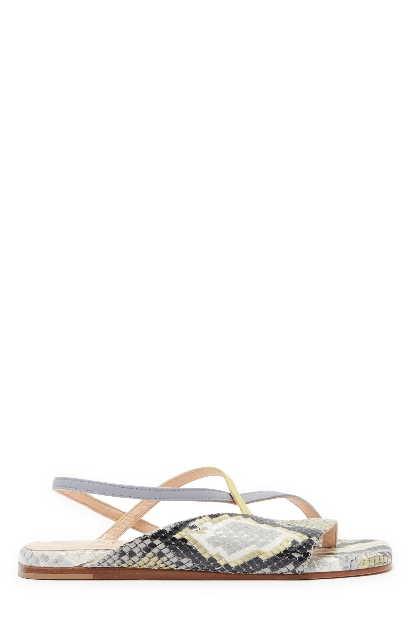 AGL Snake Embossed Leather Sandal (Women) | Nordstromrack