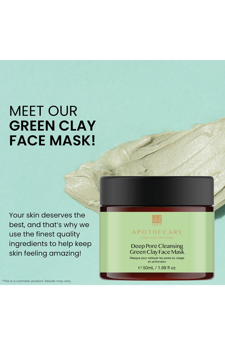 DR BOTANICALS Deep Pore Cleansing Green Clay Face Mask 50ml | Nordstromrack