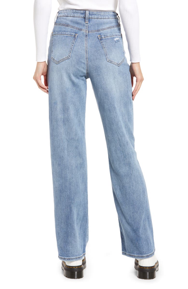 BP. Deconstructed Wide Leg Jeans | Nordstromrack