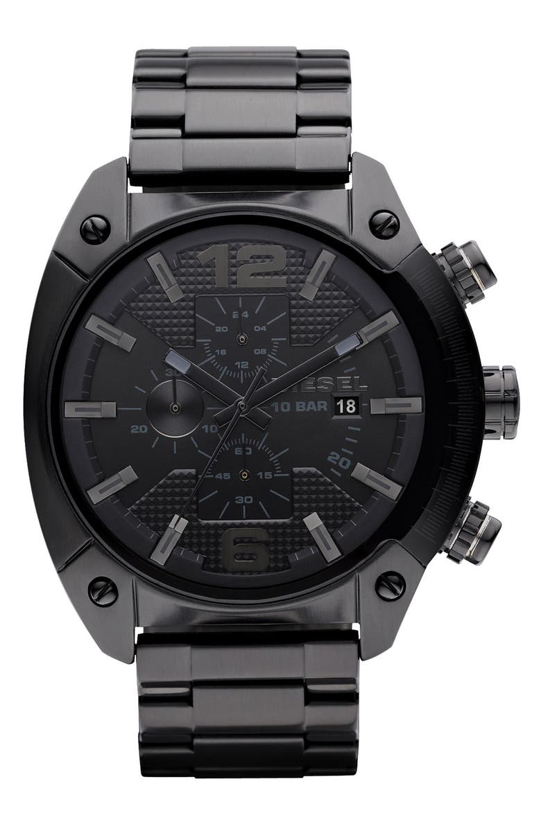 DIESEL® 'Overflow' Chronograph Bracelet Watch, 46mm x 49mm | Nordstromrack