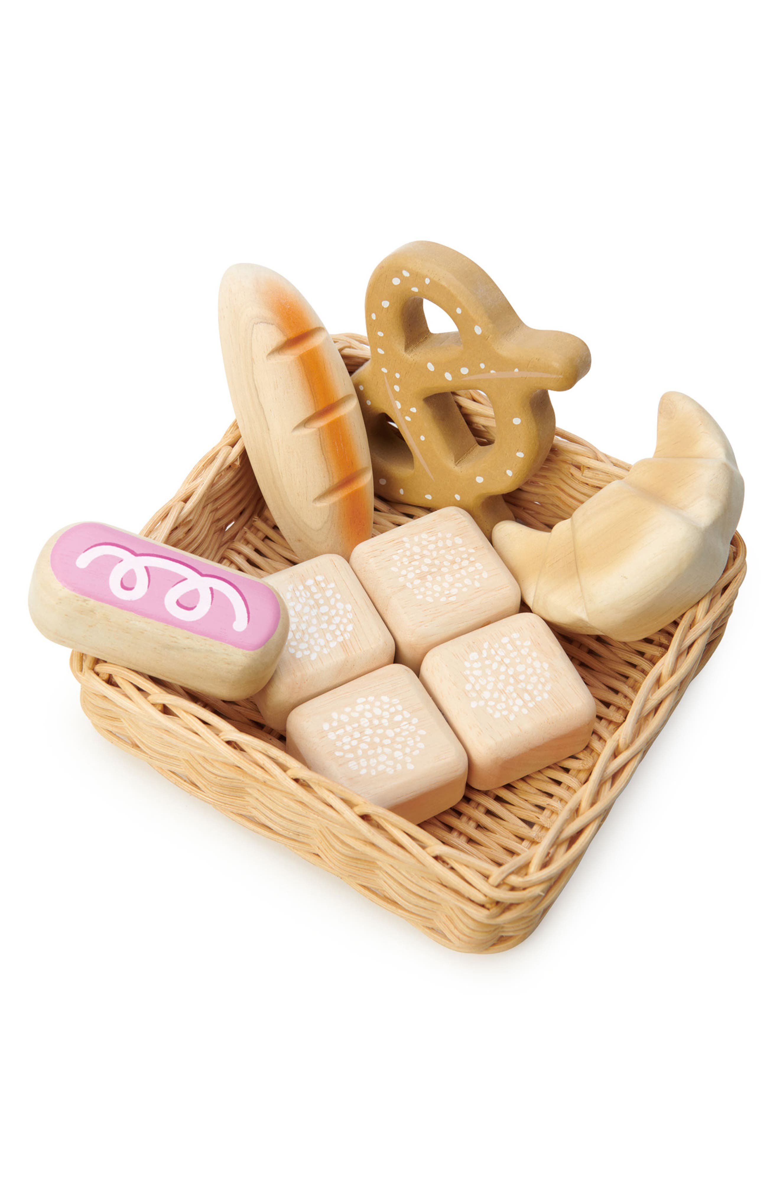 Tender Leaf Toys Bread Basket Wooden Playset | Nordstrom