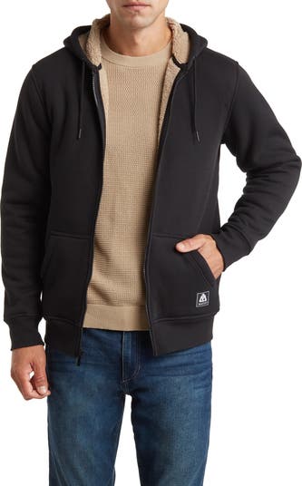 MATIX High Pile Fleece Thermal Zip-Up Hoodie | Nordstromrack