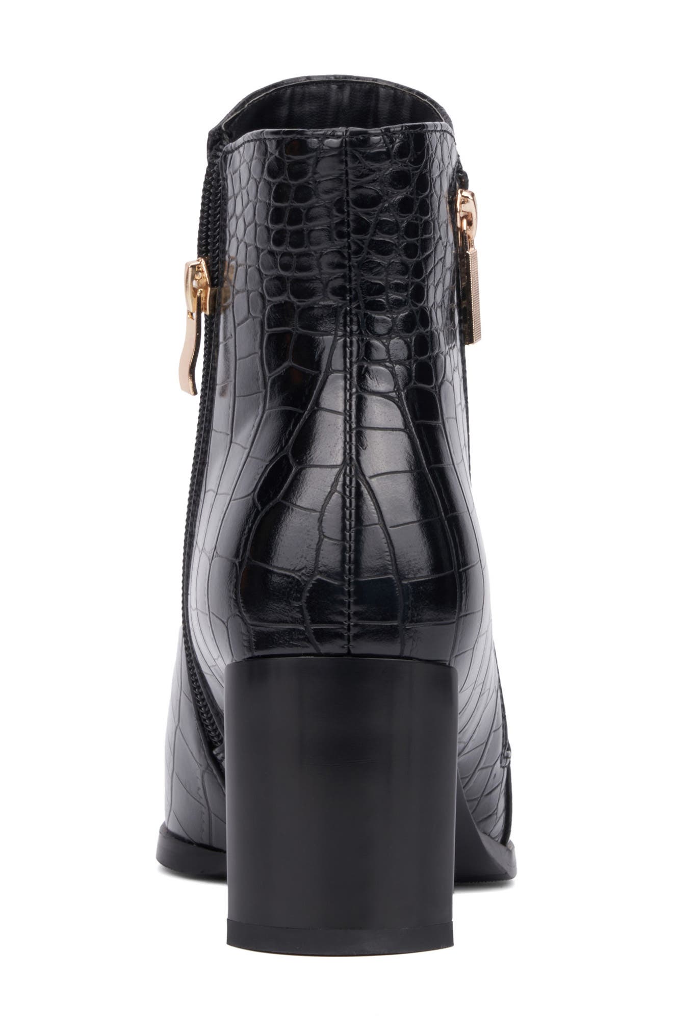 TORGEIS Nava Croc Embossed Bootie (Women) | Nordstromrack