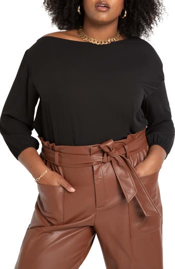 ELOQUII Slouchy Blouse | Nordstrom