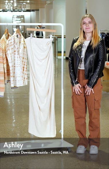 Naked Wardrobe Chic High Waist Maxi Skirt (Women) | Nordstromrack