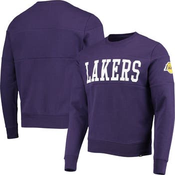 '47 Men's '47 Purple Los Angeles Lakers Interstate Pullover Sweatshirt ...