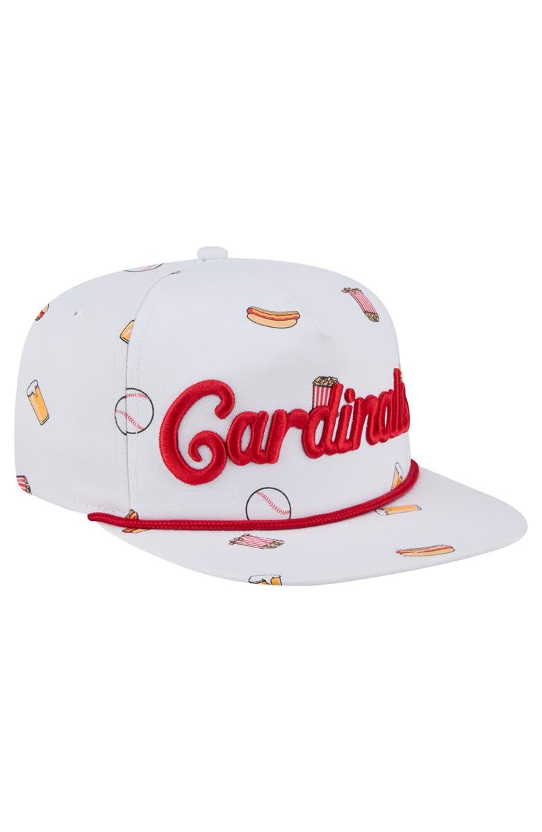 New Era Men's New Era White St. Louis Cardinals Team Cheer Rope ...