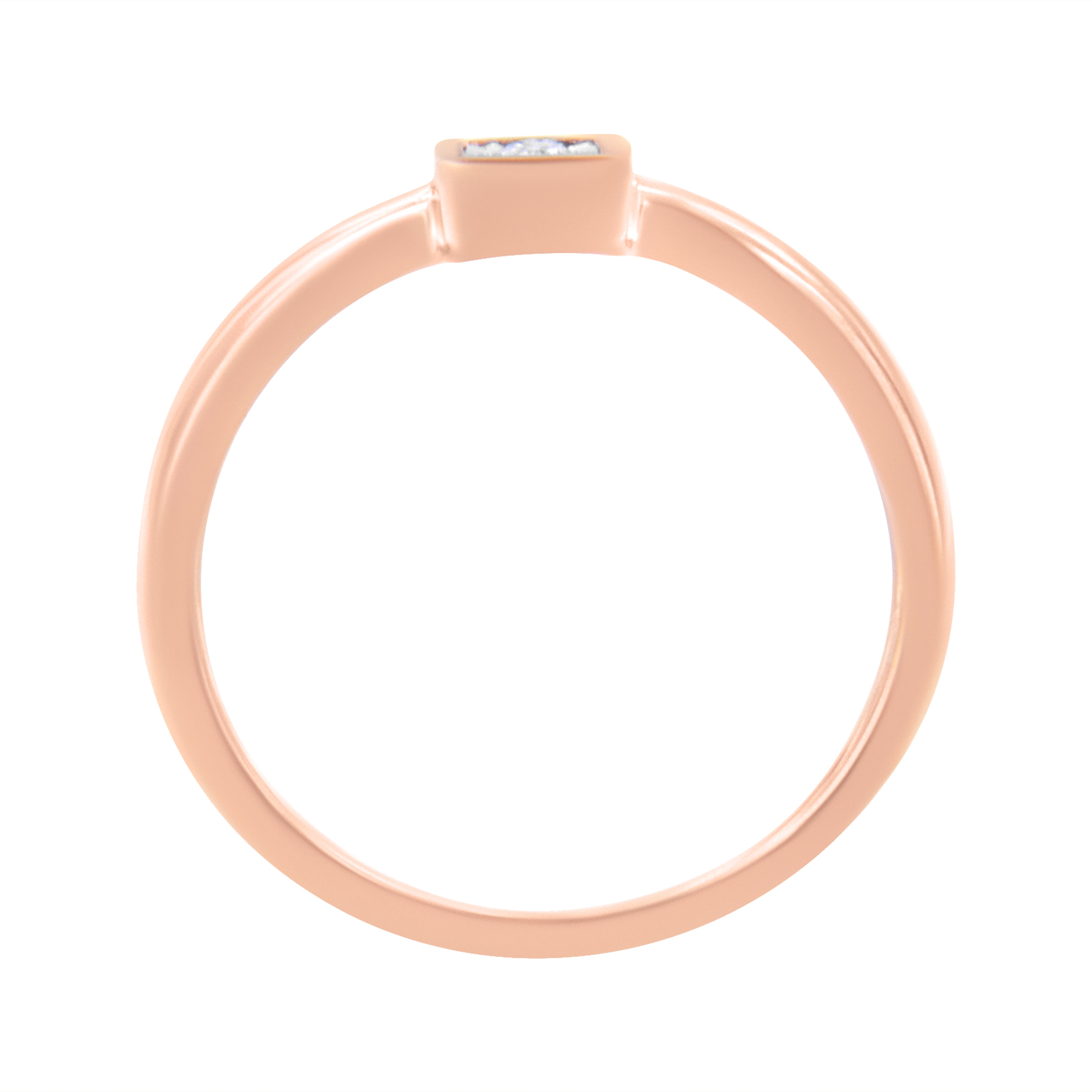 Haus of Brilliance 14K Rose Gold Plated Silver Miracle Set Diamond ...