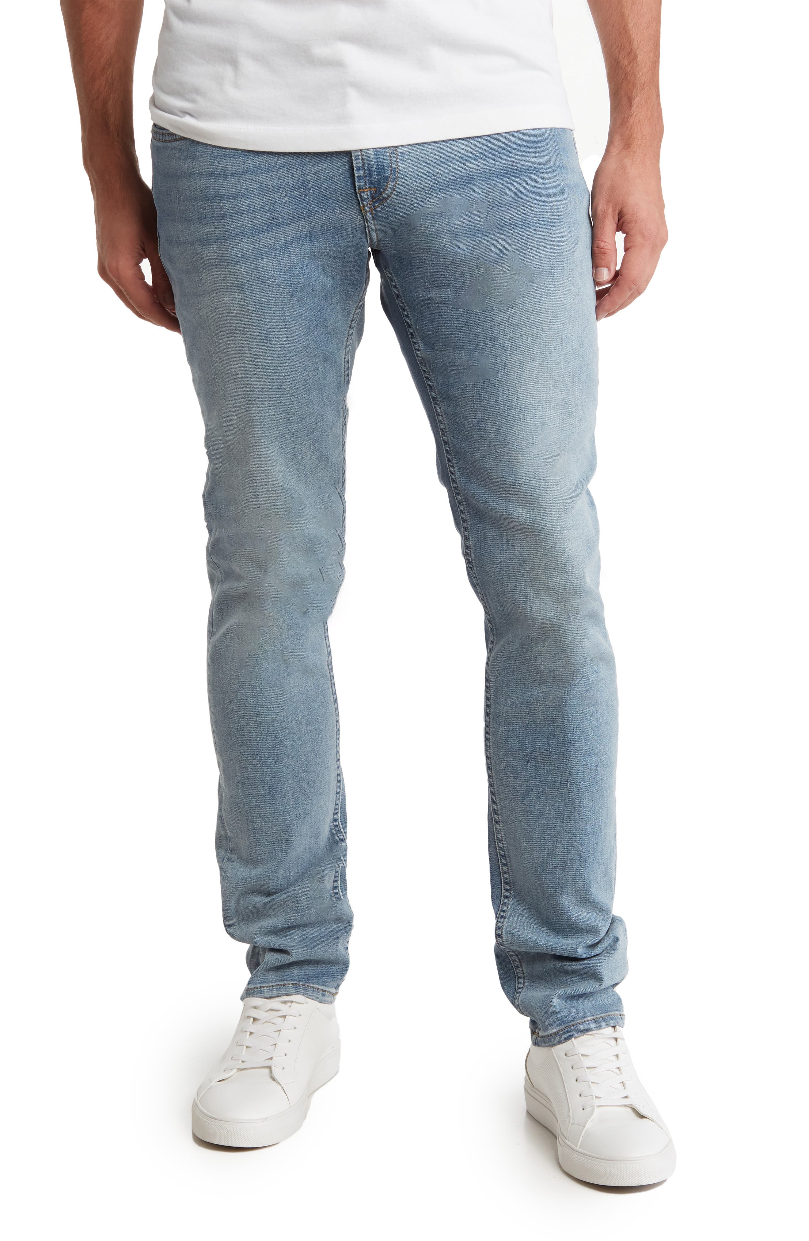 7 For All Mankind Paxtyn Squiggle Tapered Skinny Jeans | Nordstromrack