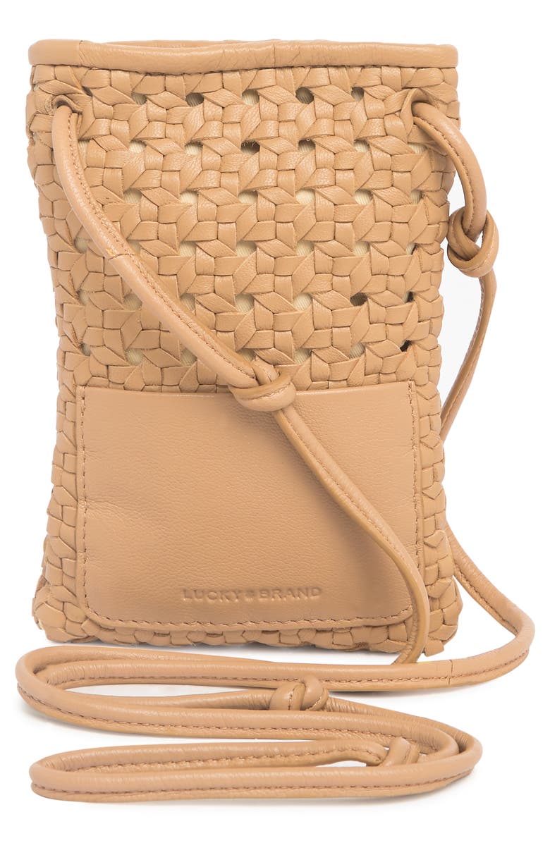Lucky Brand Zule Leather Crossbody Phone Pouch | Nordstromrack