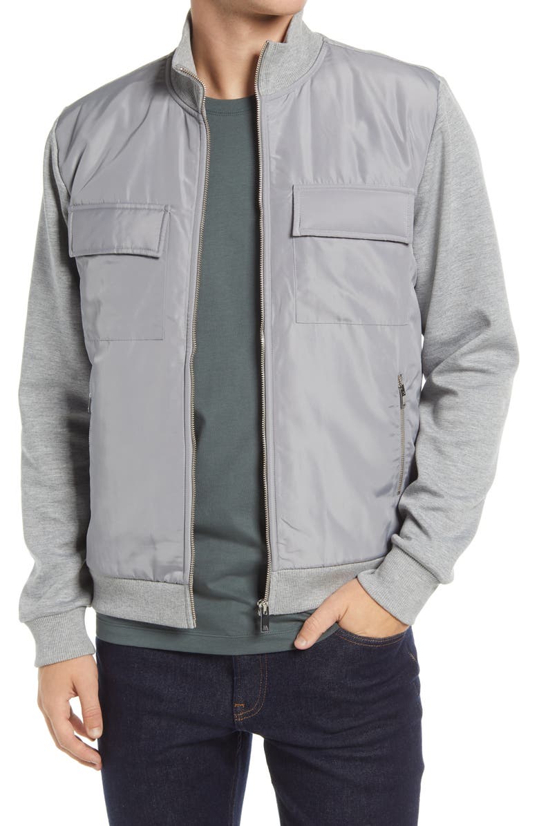 Reiss Men's Sainter Slim Fit Bomber Jacket | Nordstromrack