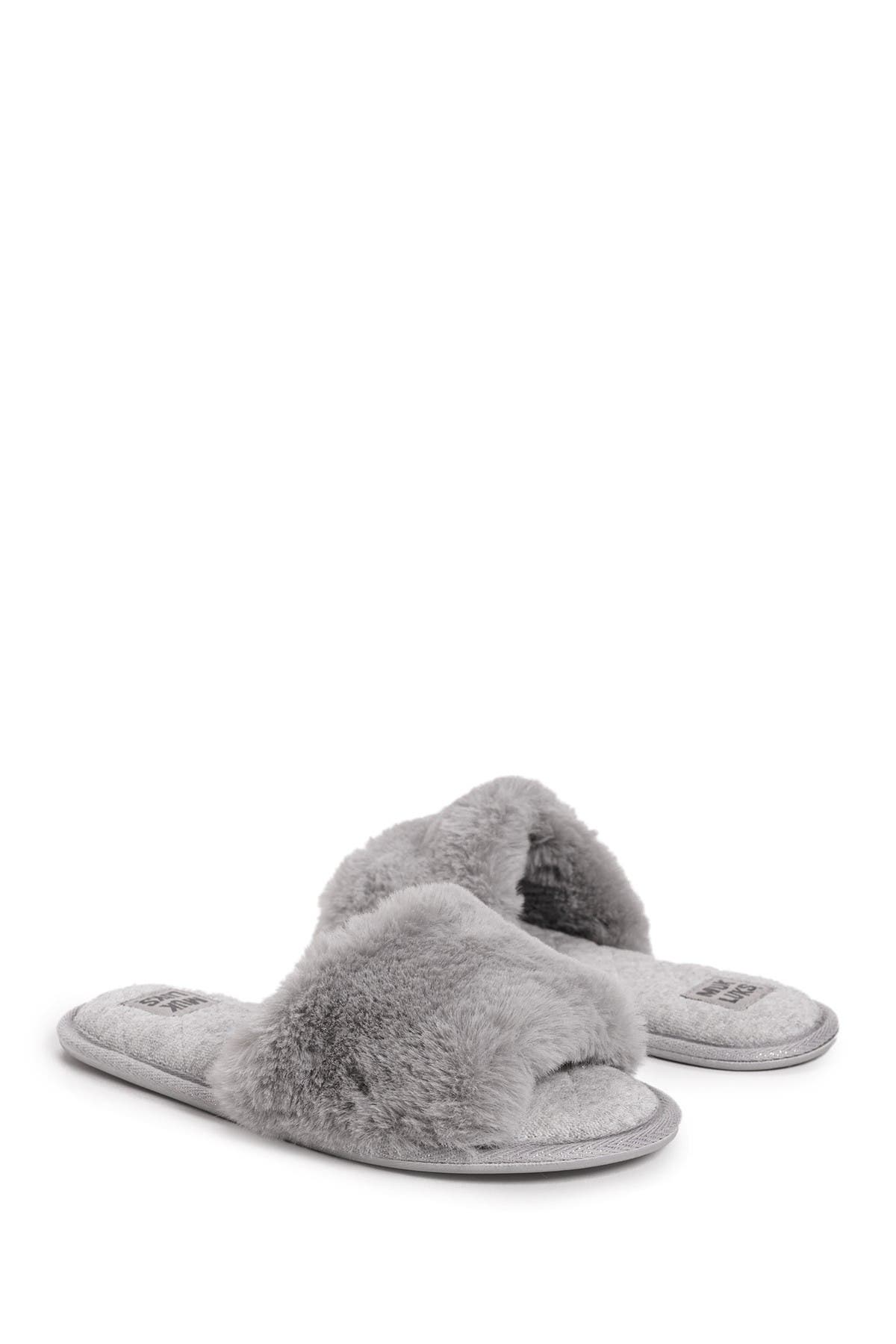 MUK LUKS Sariah Faux Fur Slide | Nordstromrack