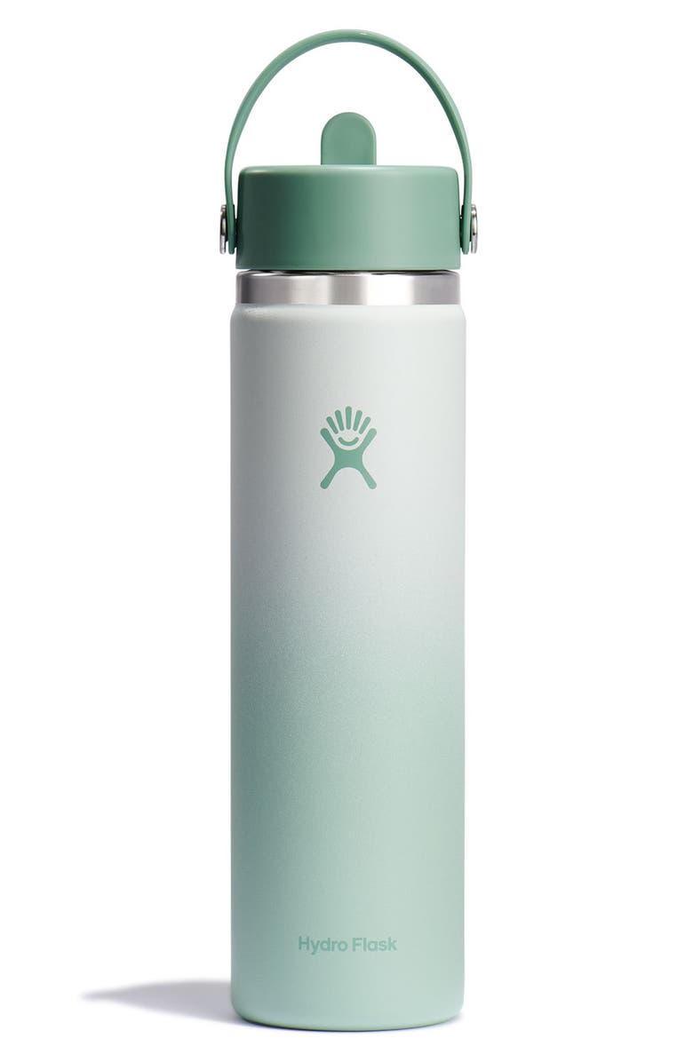 Hydro Flask 24-Ounce Wide Mouth Flex Straw Ombré Water Bottle ...
