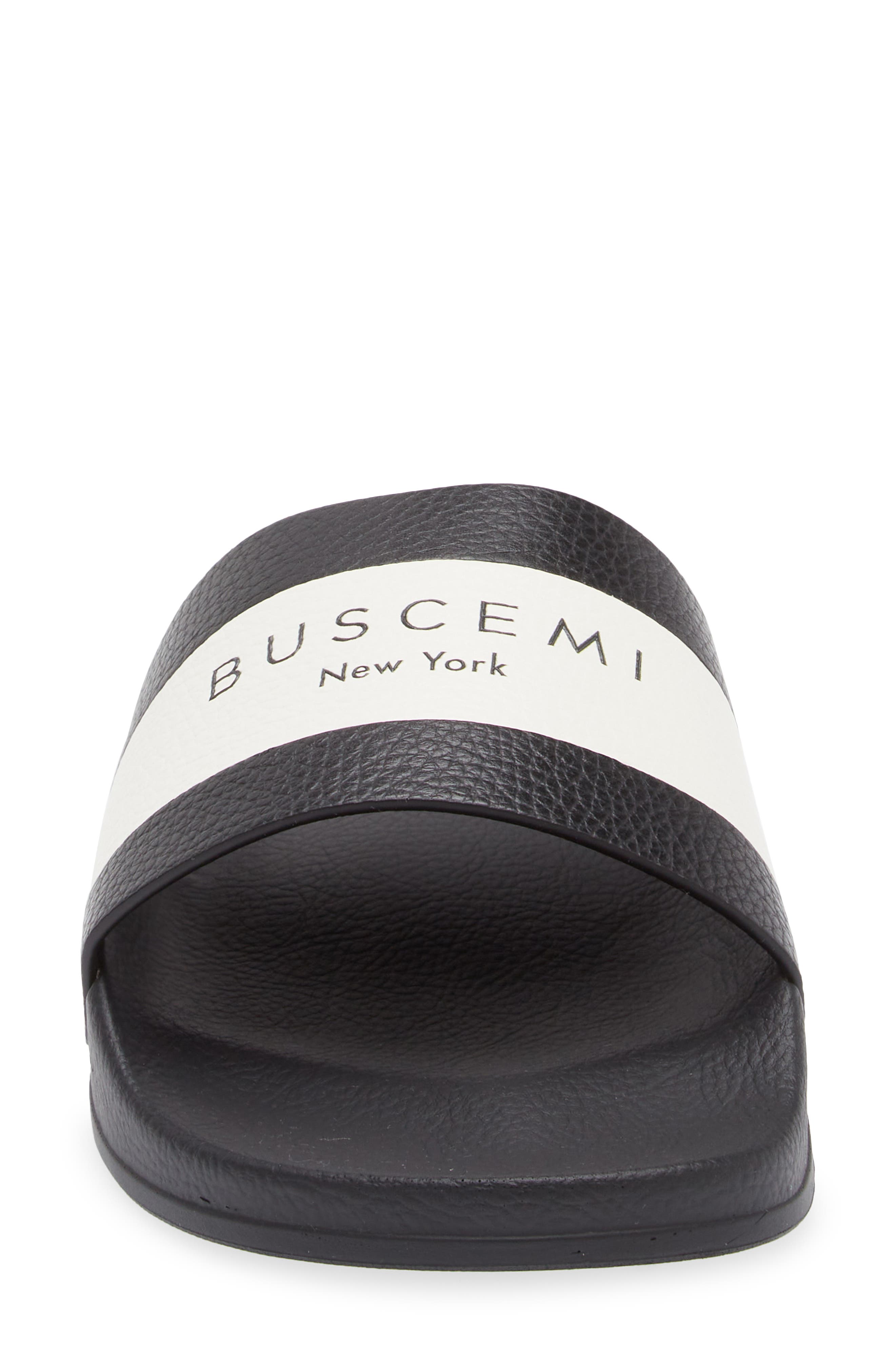 Buscemi Logo Slide Sandal (Men) | Nordstromrack
