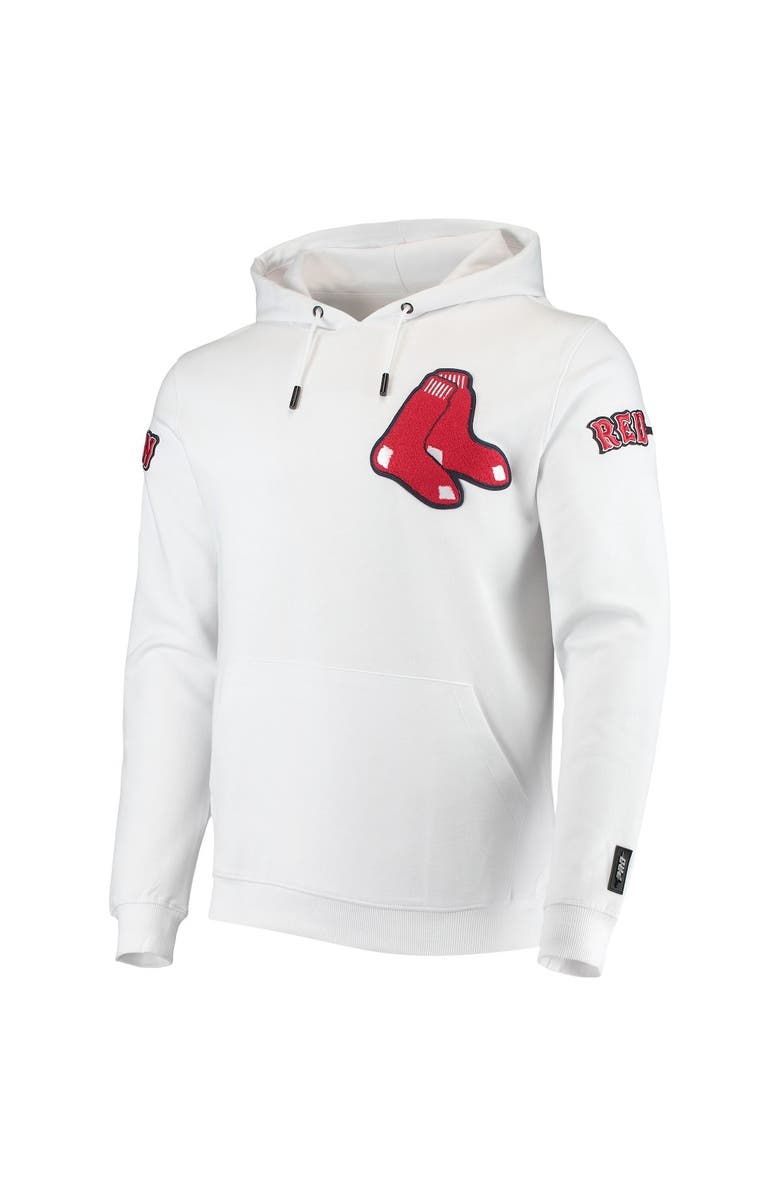 PRO STANDARD Men's Pro Standard White Boston Red Sox Logo Pullover ...