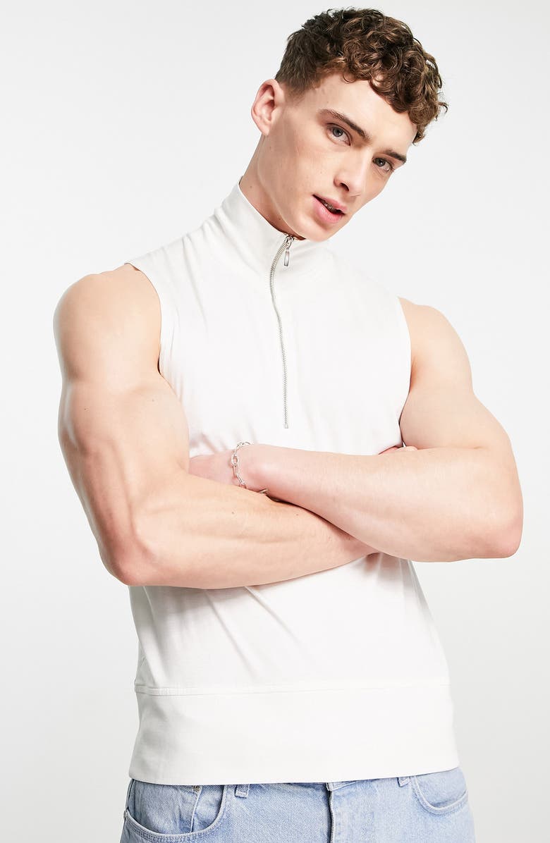 ASOS DESIGN Heavyweight Zip Vest | Nordstromrack