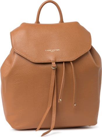 LANCASTER PARIS Dune Full Grain Leather Mini Backpack | Nordstromrack