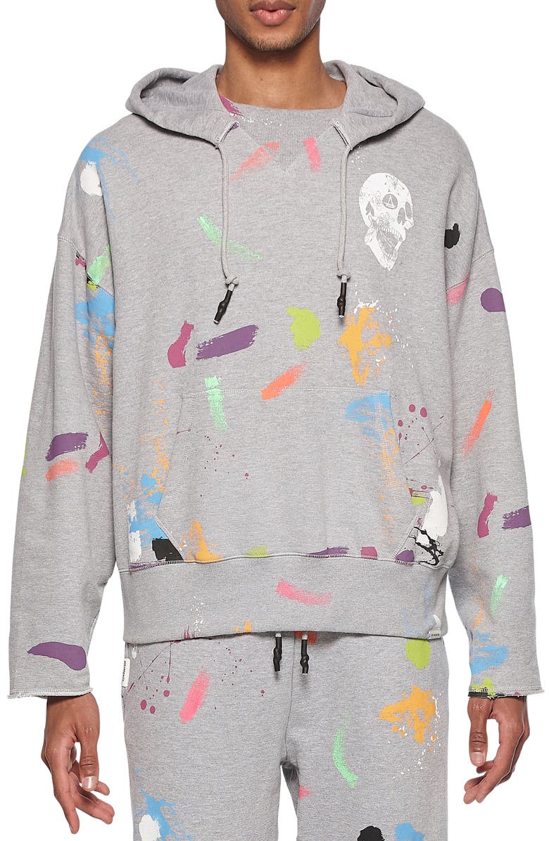 elevenparis Paint Splatter Hoodie | Nordstromrack