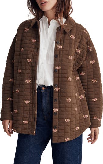 Madewell Quilted Shacket | Nordstrom