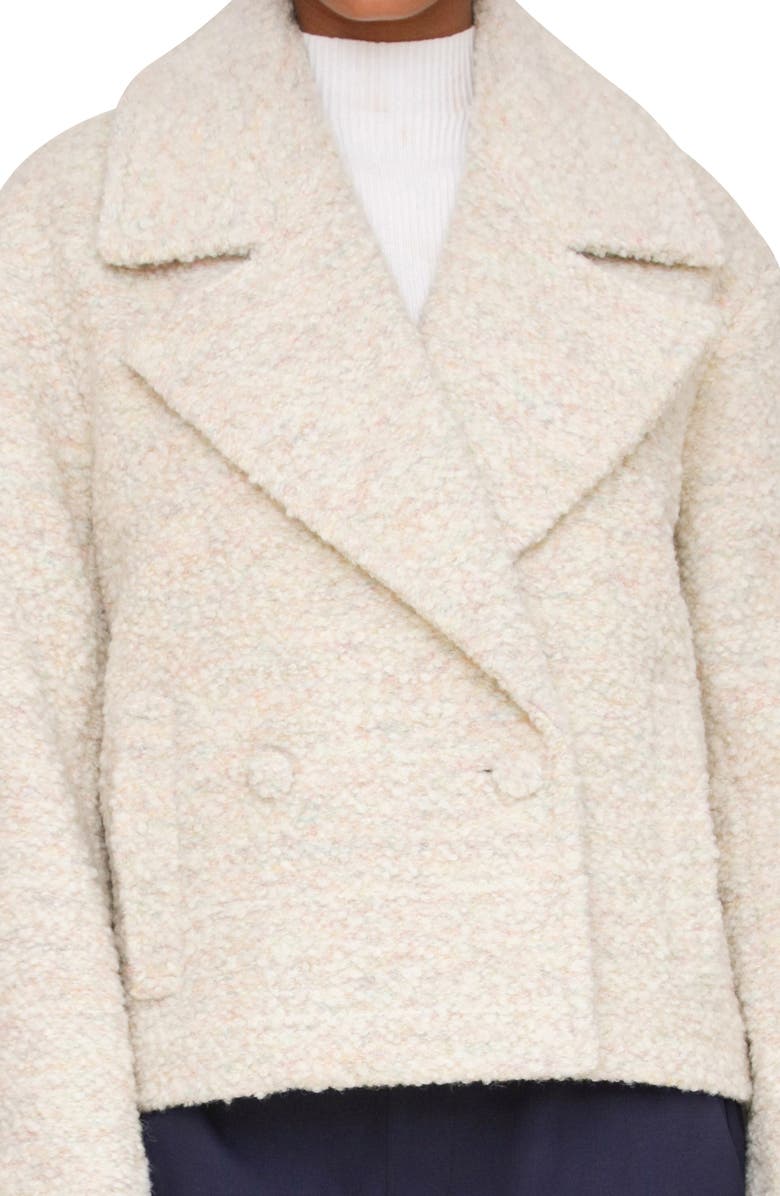 Avec Les Filles Cocoon Wool Blend Peacoat | Nordstromrack