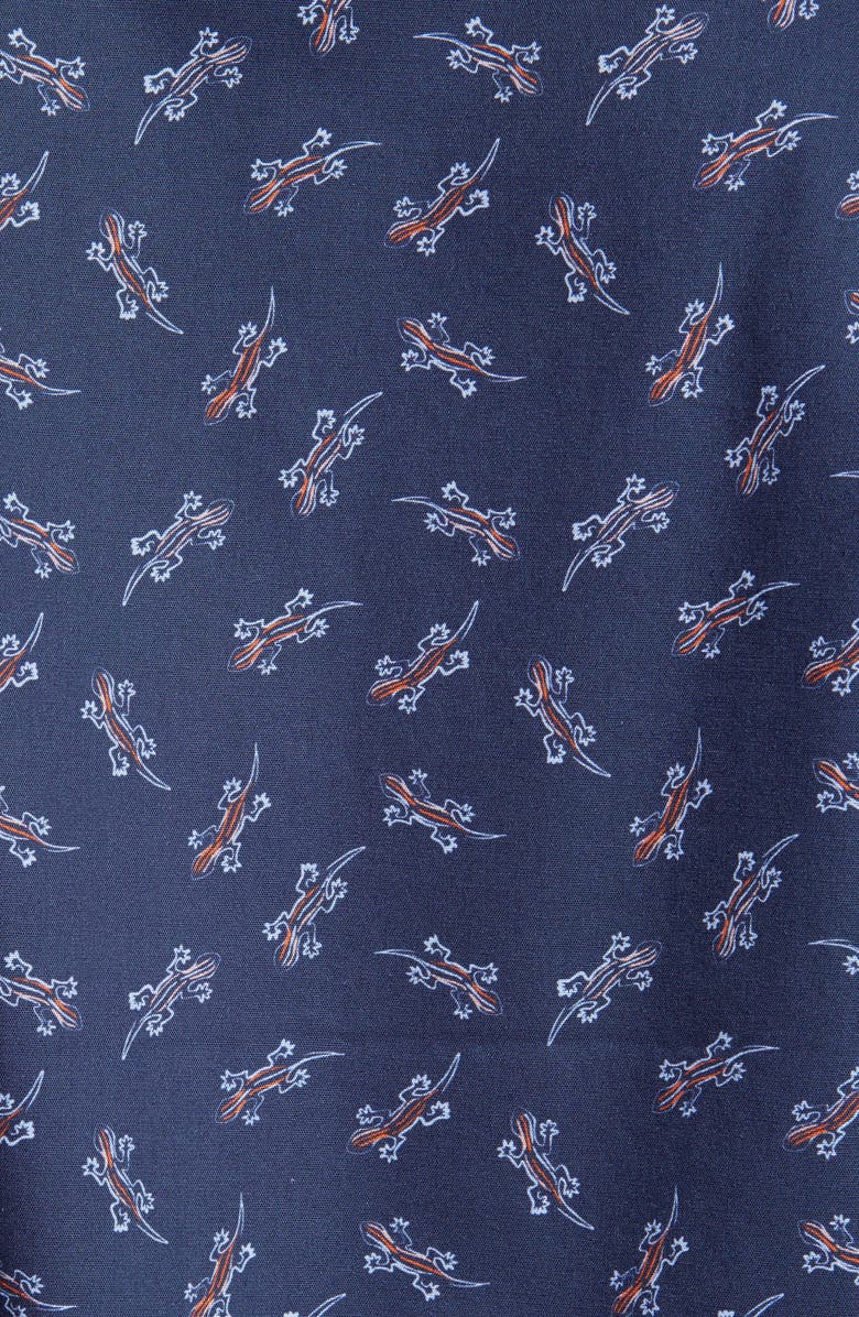 Stone Rose Gecko Print Short Sleeve Button-Up Shirt | Nordstromrack