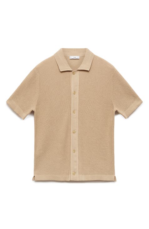 Men's Beige Button Up Shirts | Nordstrom