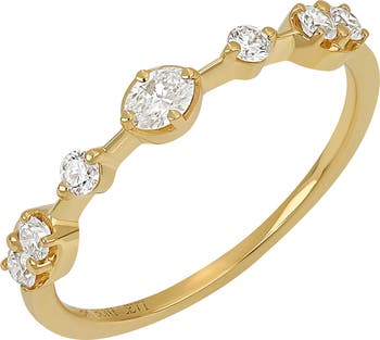 Bony Levy Aviva Diamond Stacking Ring | Nordstrom