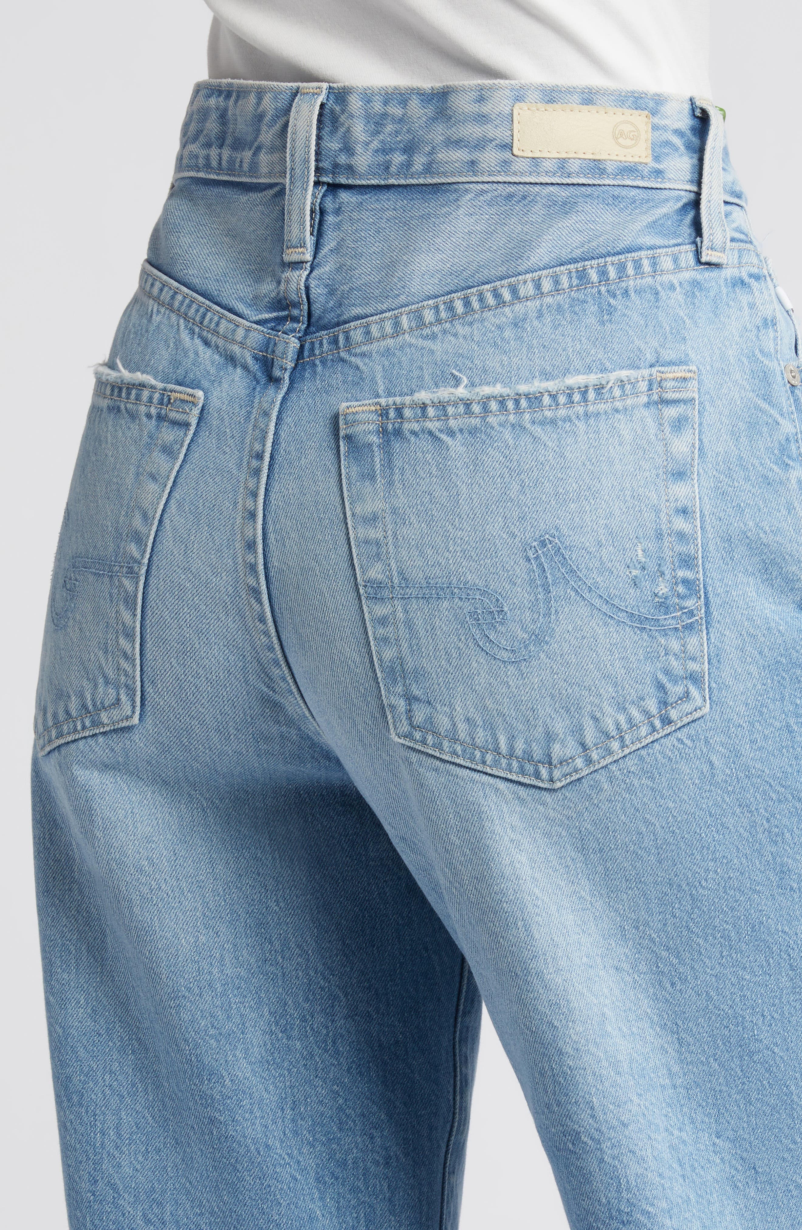 AG Kora High Waist Wide Leg Jeans | Nordstromrack